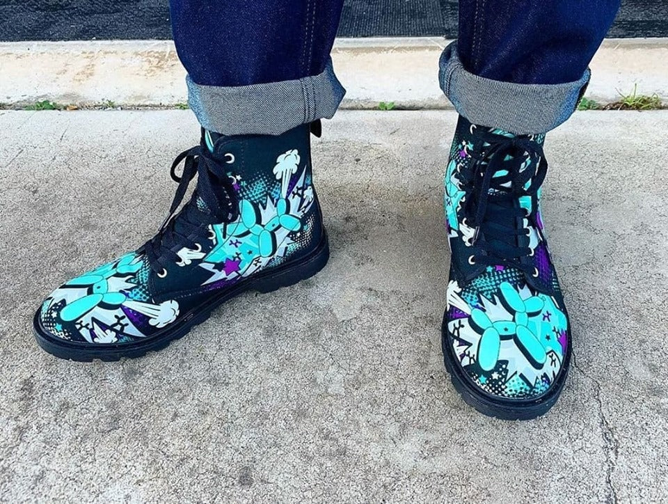 Best Men's Combat Boots for Balloon Twisting - Shipping Worldwide ...